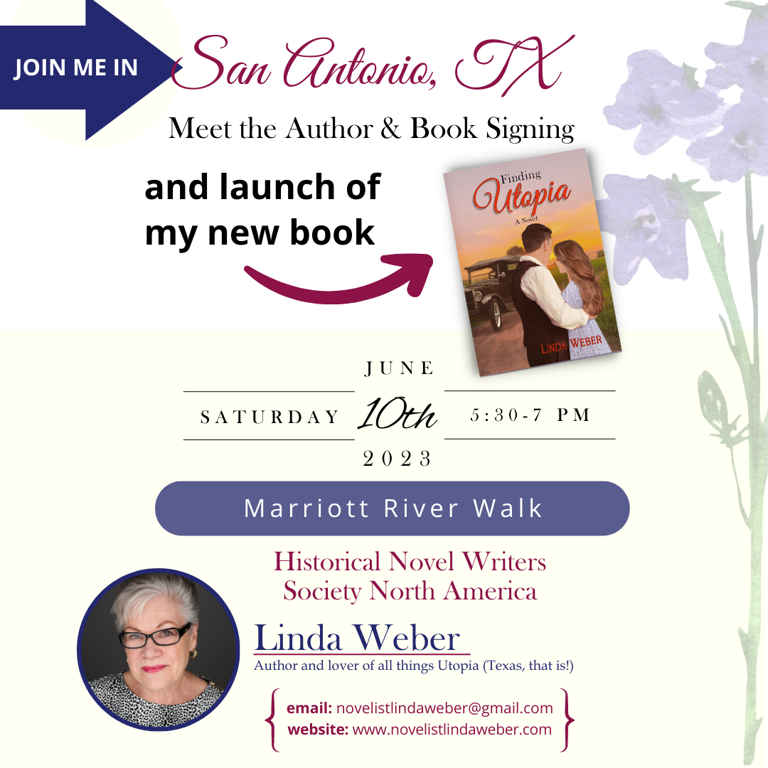 Novelist Linda Weber – Writer of Historical Fiction and Memoir